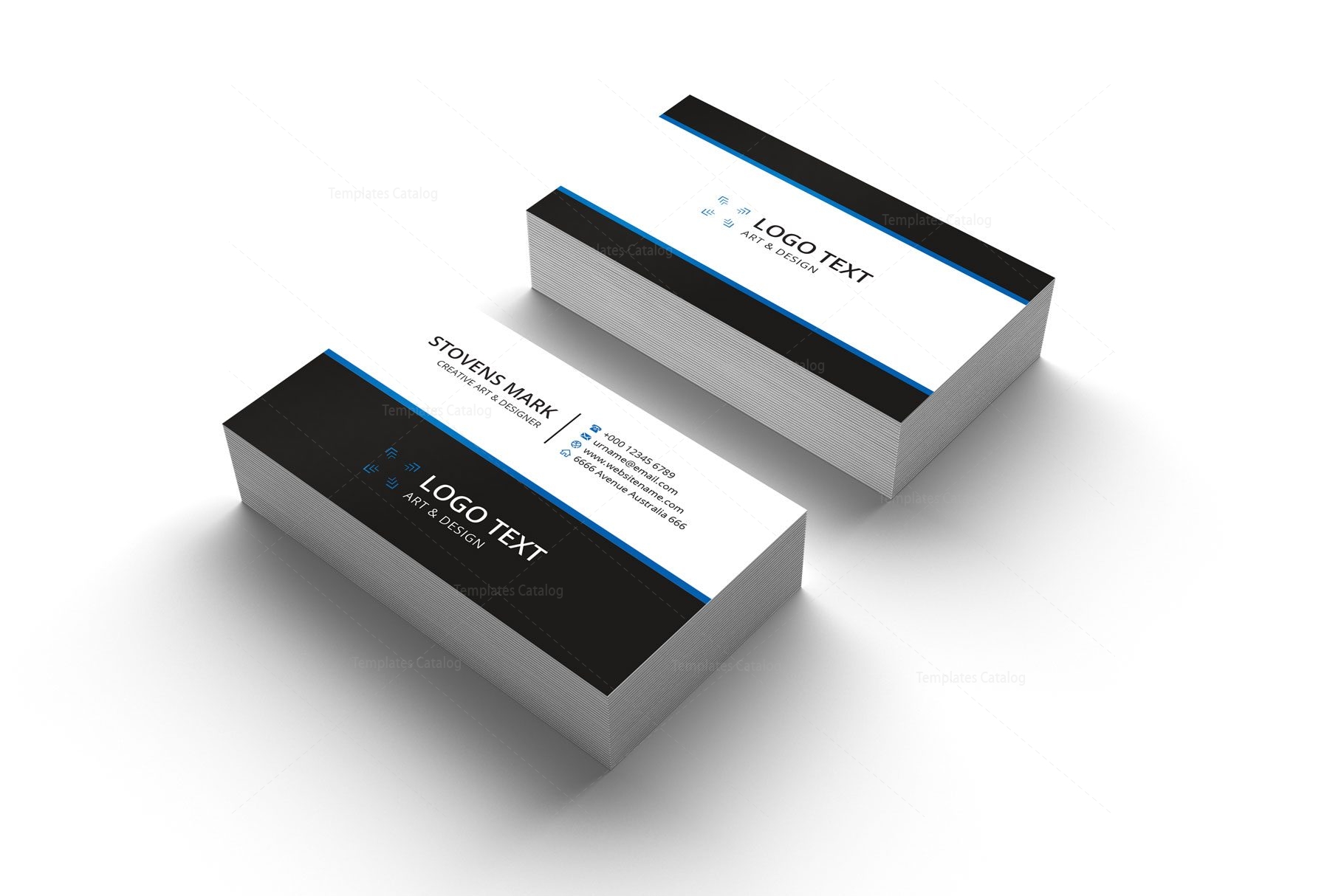 Accountant Professional Business Card Design · Graphic Yard | Graphic ...