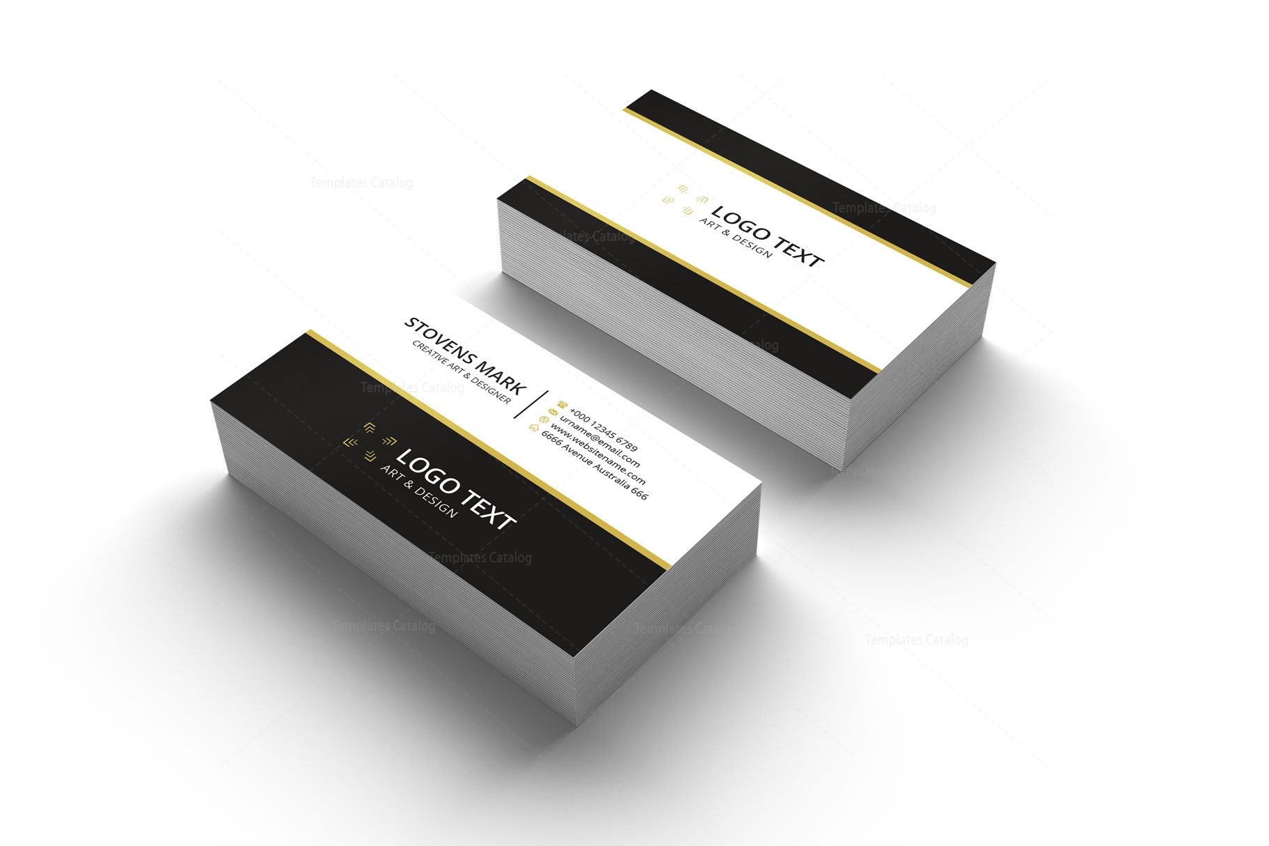 Accountant Professional Business Card Design · Graphic Yard | Graphic ...