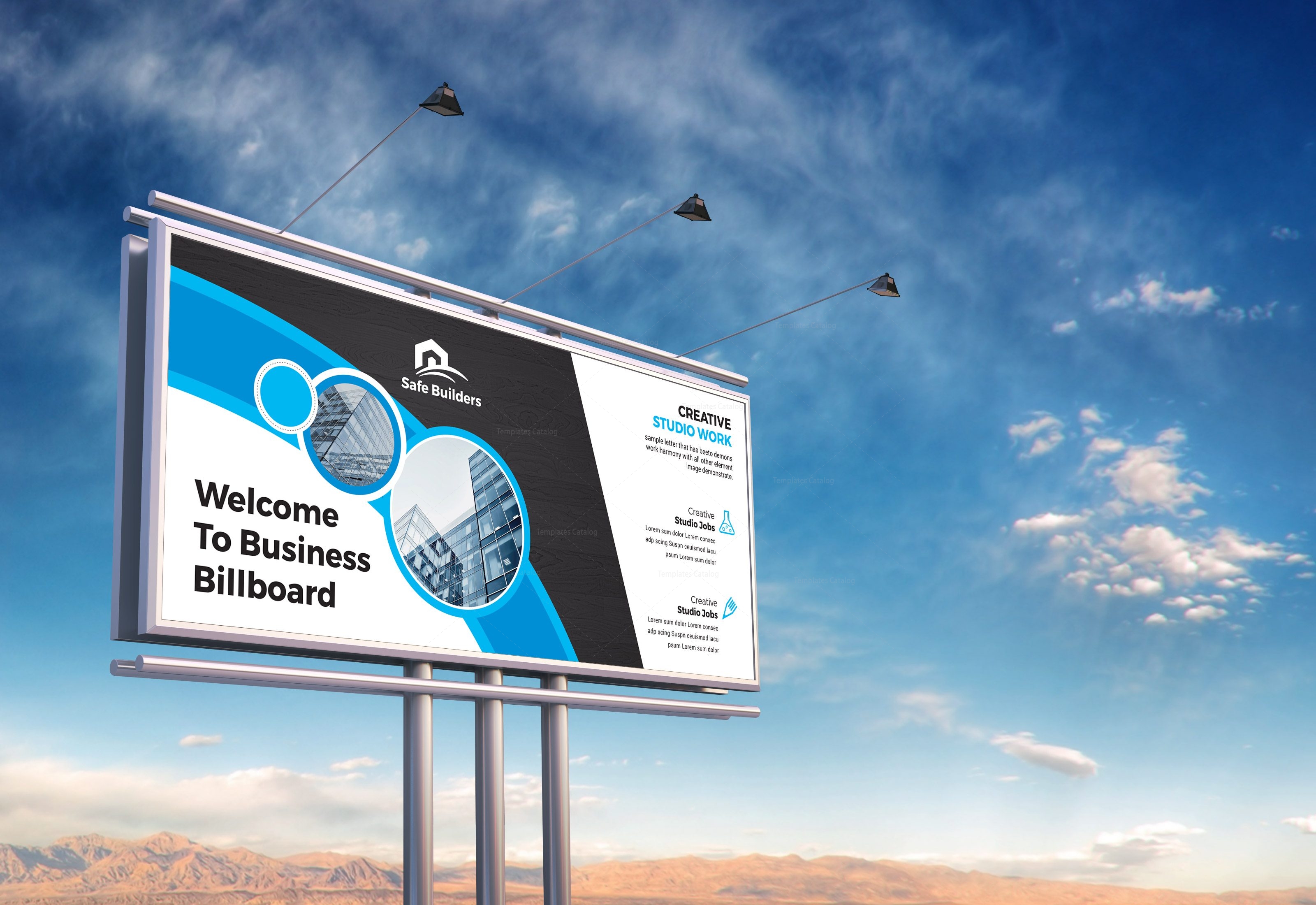Billboard Banner Design Template · Graphic Yard | Graphic Templates Store