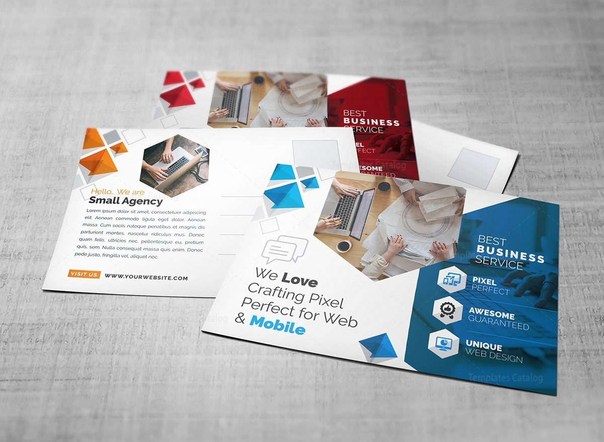 Business Post Card Template · Graphic Yard | Graphic Templates Store