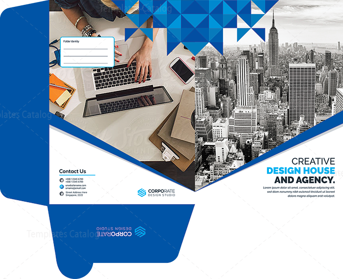 Business Presentation Folder Design · Graphic Yard | Graphic Templates ...