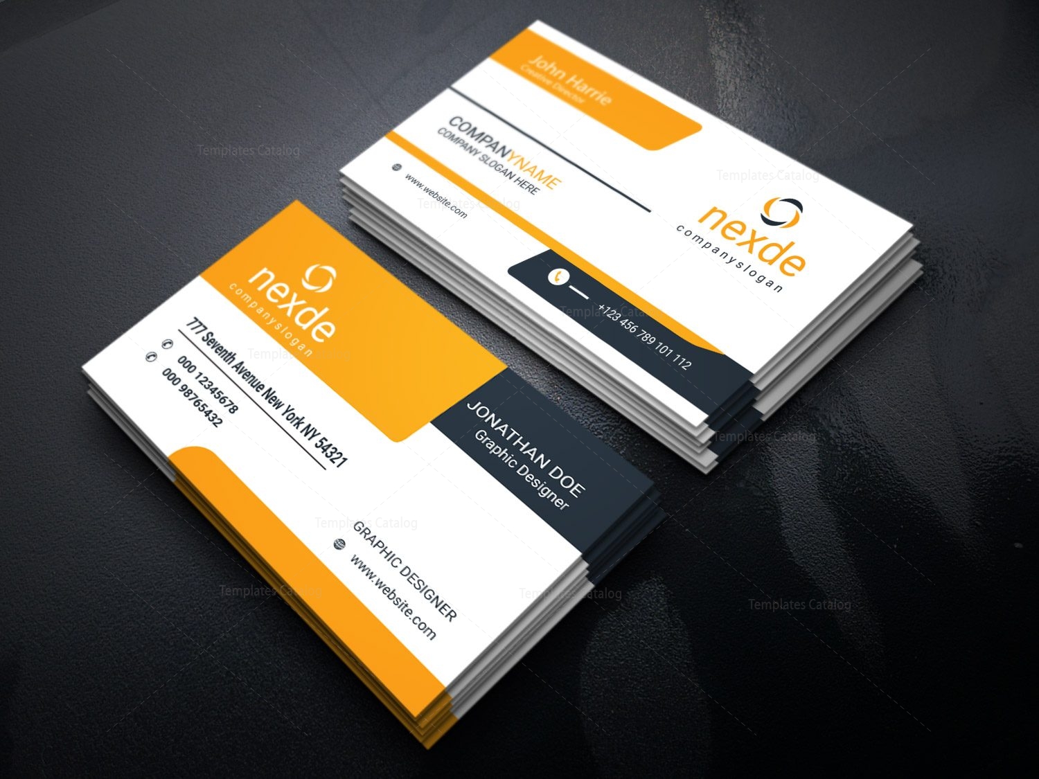 Chef Modern Business Card Design · Graphic Yard | Graphic Templates Store