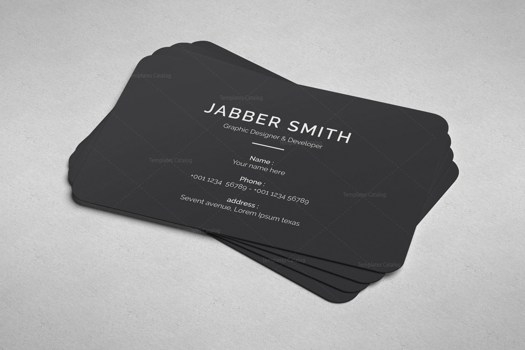 Classic Business Card · Graphic Yard | Graphic Templates Store