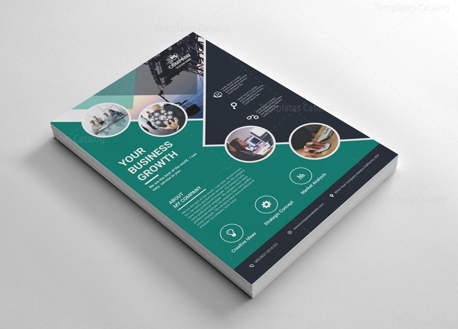 Classic Flyer Templates Design · Graphic Yard | Graphic Templates Store