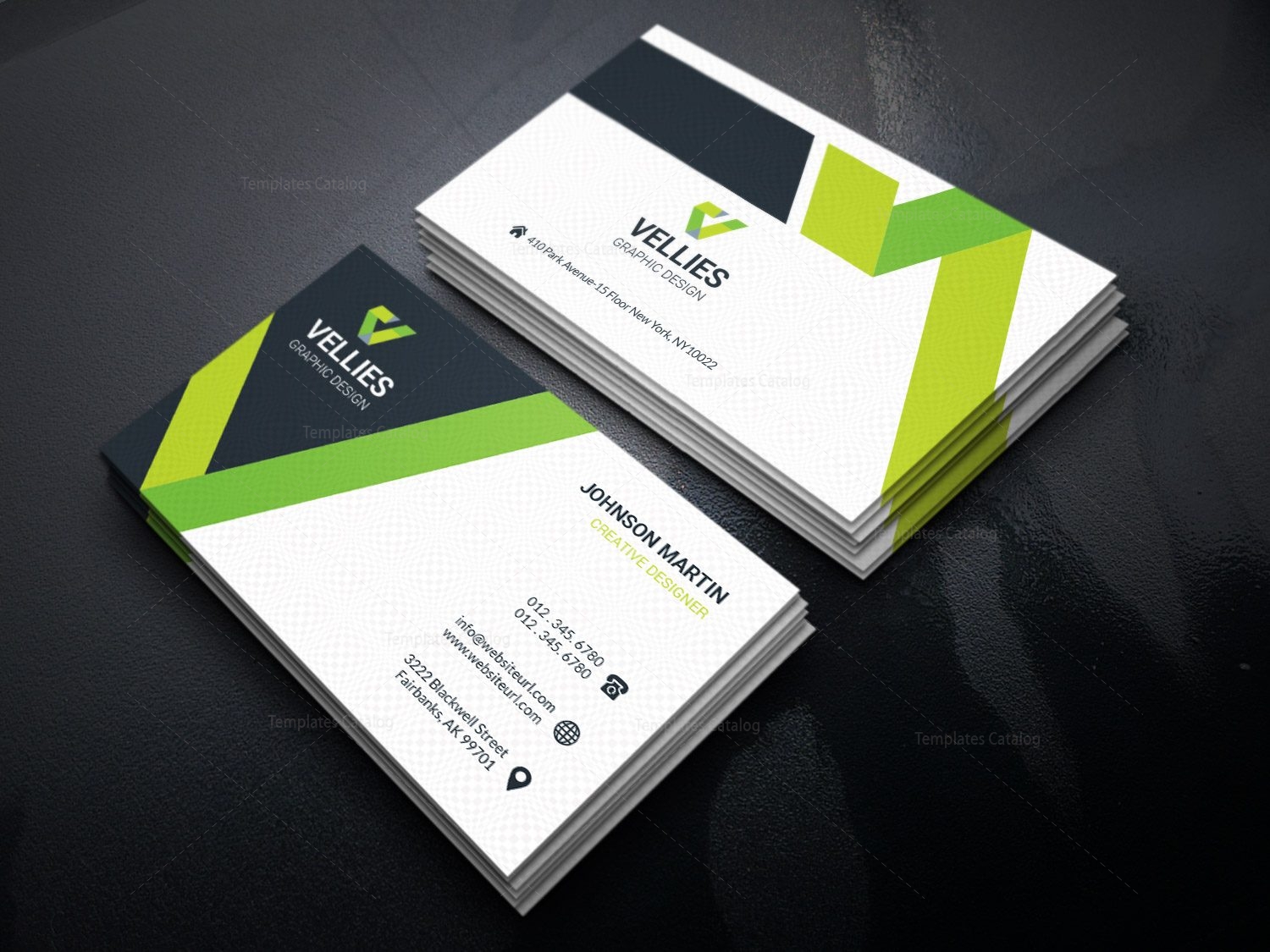 Classy Business Card Design · Graphic Yard | Graphic Templates Store
