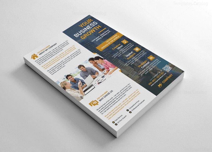 Classy Flyer Design Templates · Graphic Yard | Graphic Templates Store