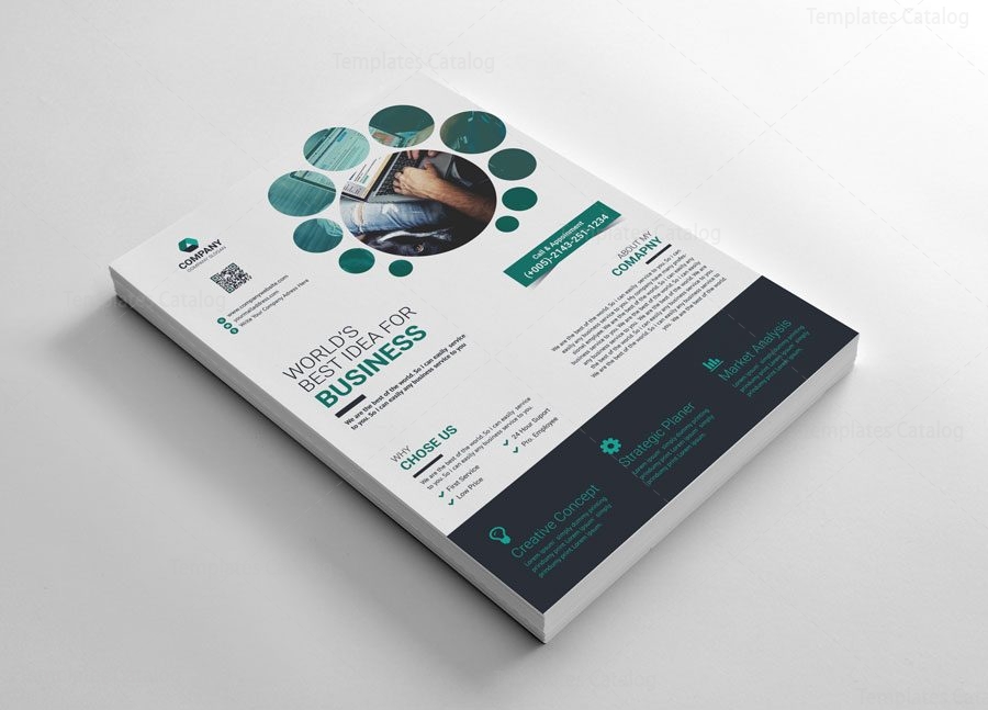 Classy Layered Flyers Templates · Graphic Yard | Graphic Templates Store