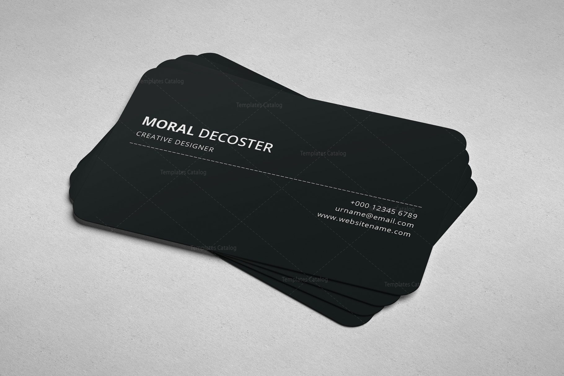 Contemporary Business Card · Graphic Yard | Graphic Templates Store