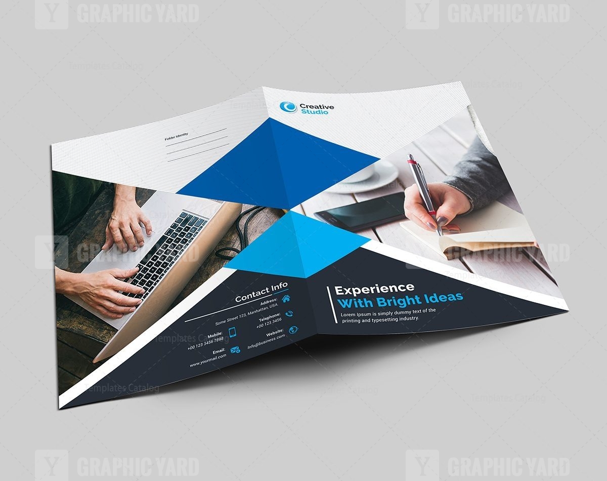 Creative Presentation Folder · Graphic Yard | Graphic Templates Store