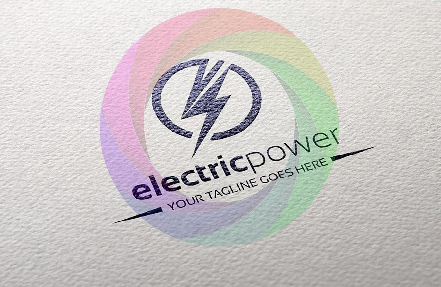 Electric Power Logo Template · Graphic Yard | Graphic Templates Store