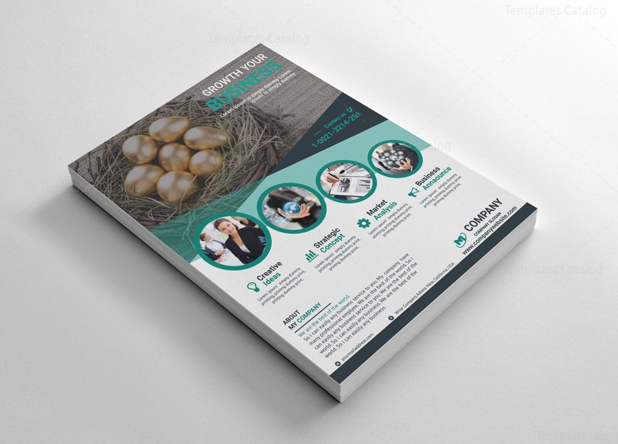 Excellent Flyers Design Template · Graphic Yard | Graphic Templates Store