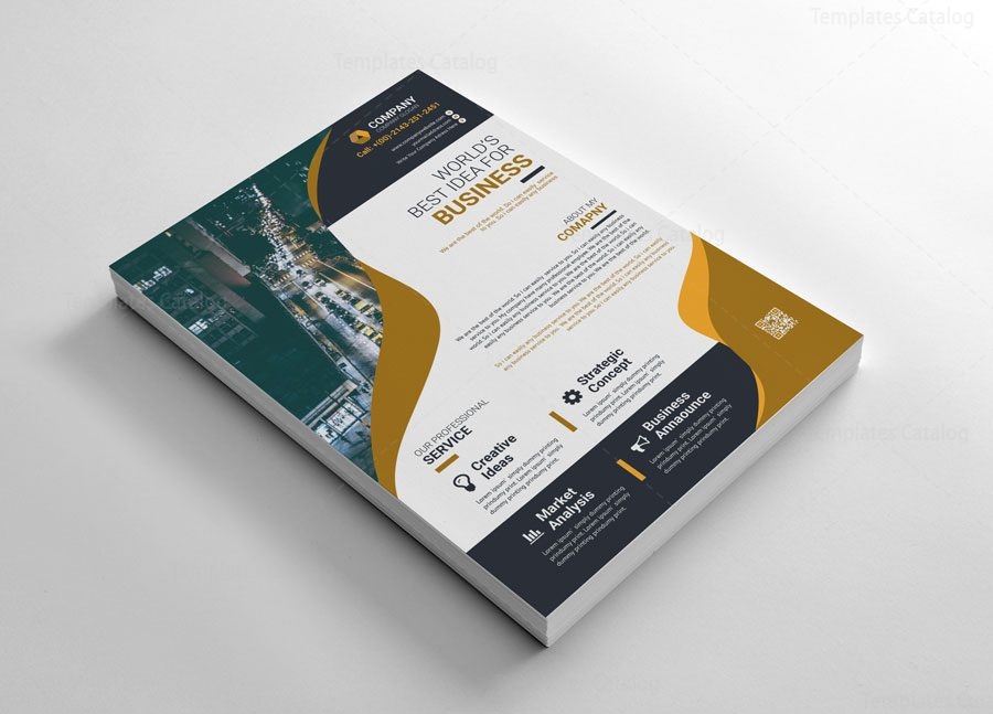 Excellent Layered Flyers Templates · Graphic Yard | Graphic Templates Store