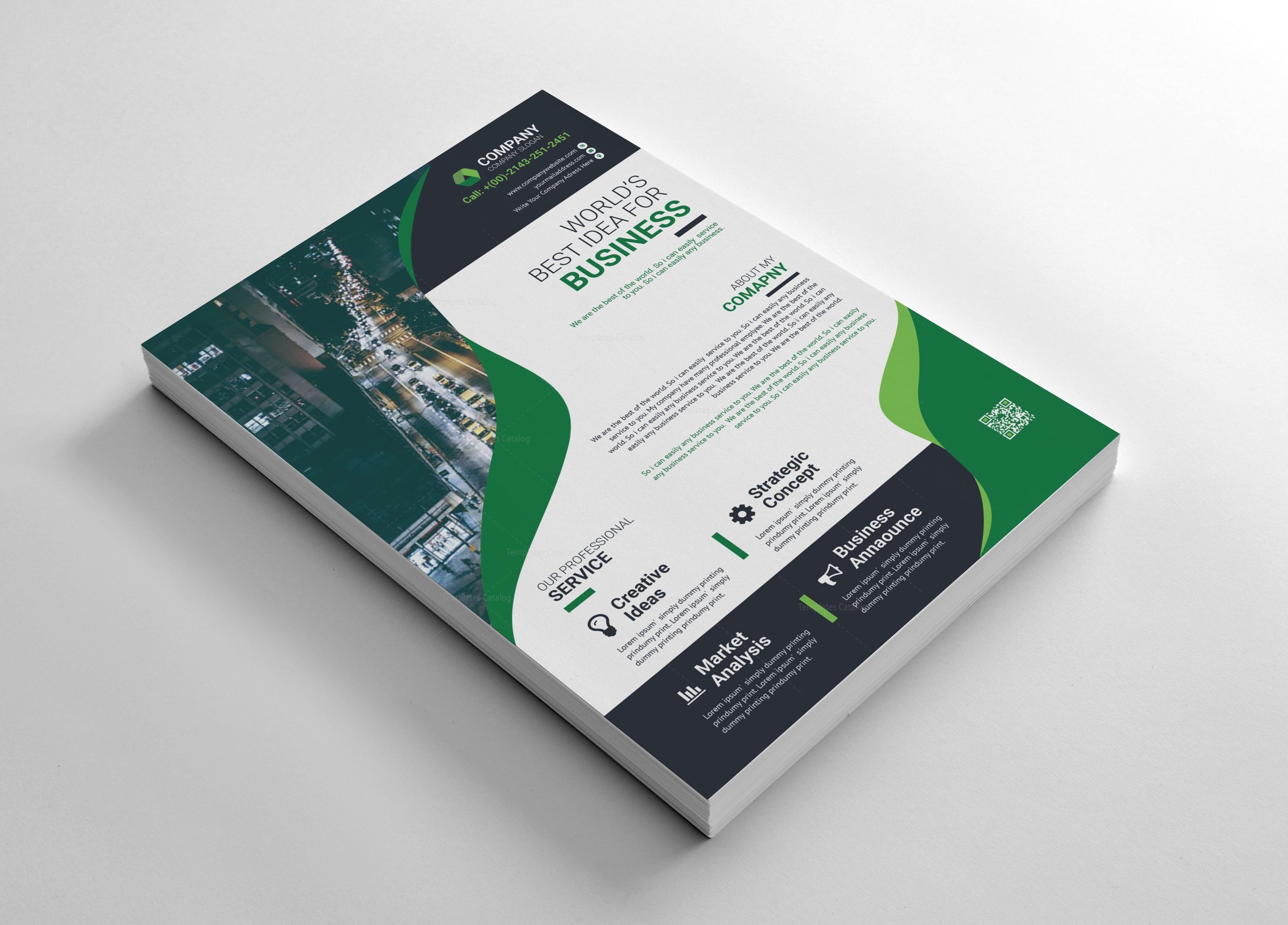 Excellent Layered Flyers Templates · Graphic Yard | Graphic Templates Store