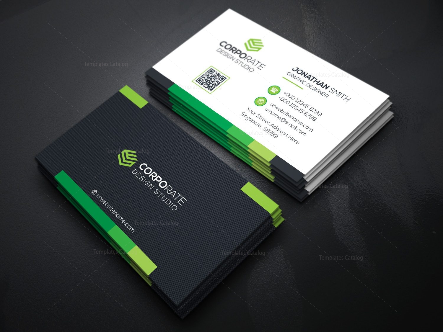 Innovative Business Card Template · Graphic Yard | Graphic Templates Store