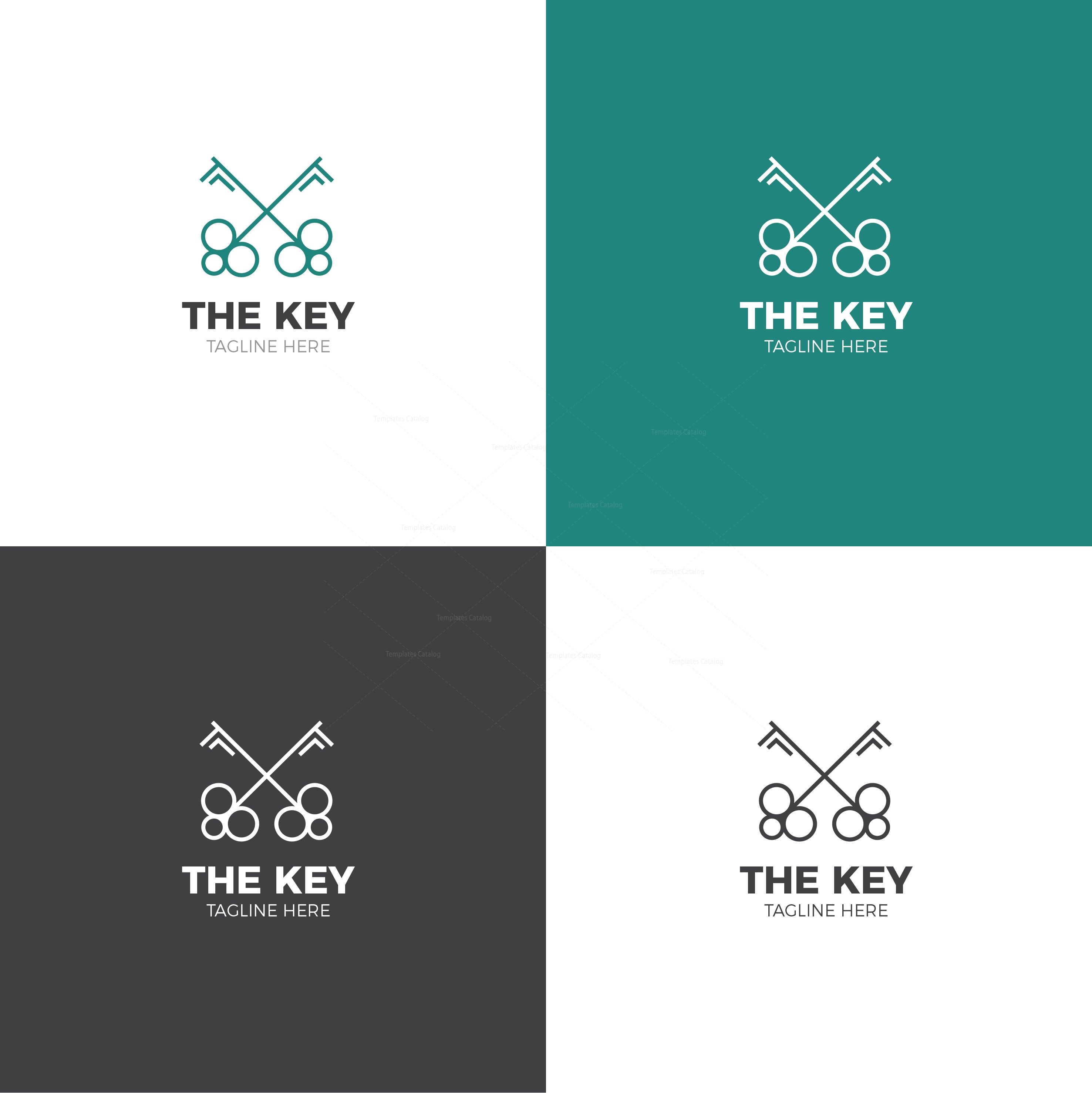 Key Creative Logo Design Template · Graphic Yard | Graphic Templates Store