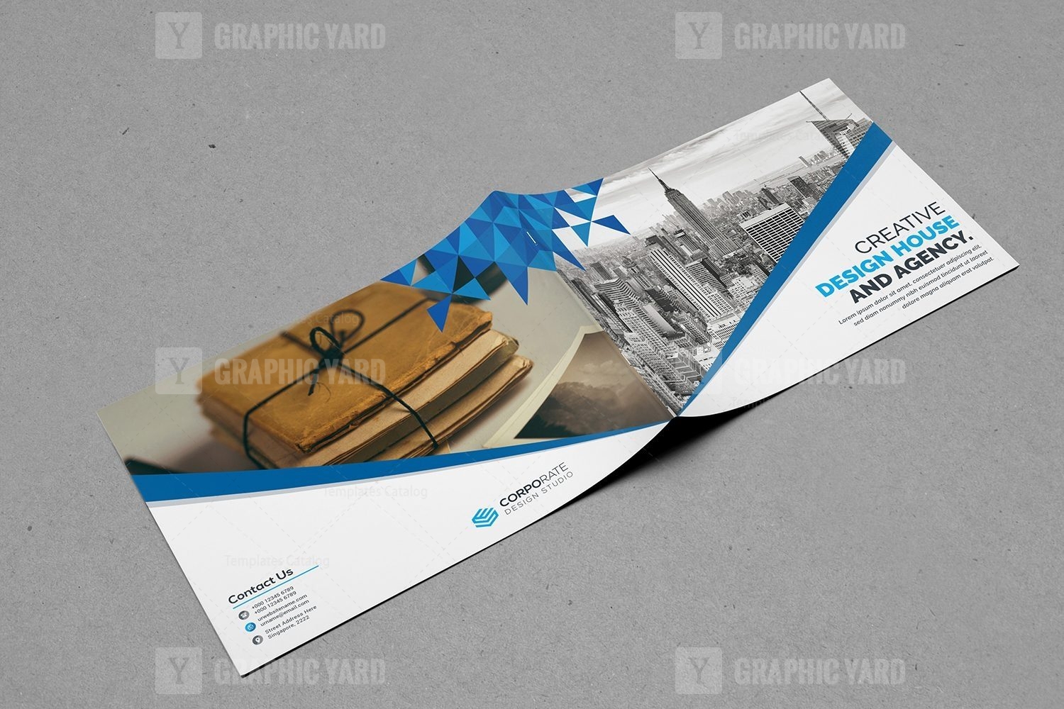 Landscape Brochure · Graphic Yard | Graphic Templates Store