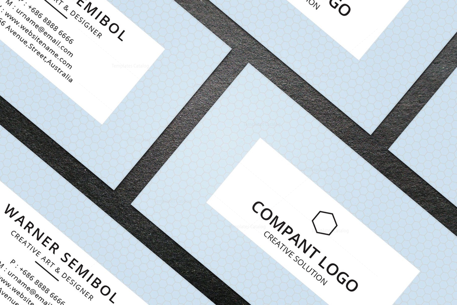Minimal Consultant Business Card Design · Graphic Yard | Graphic ...