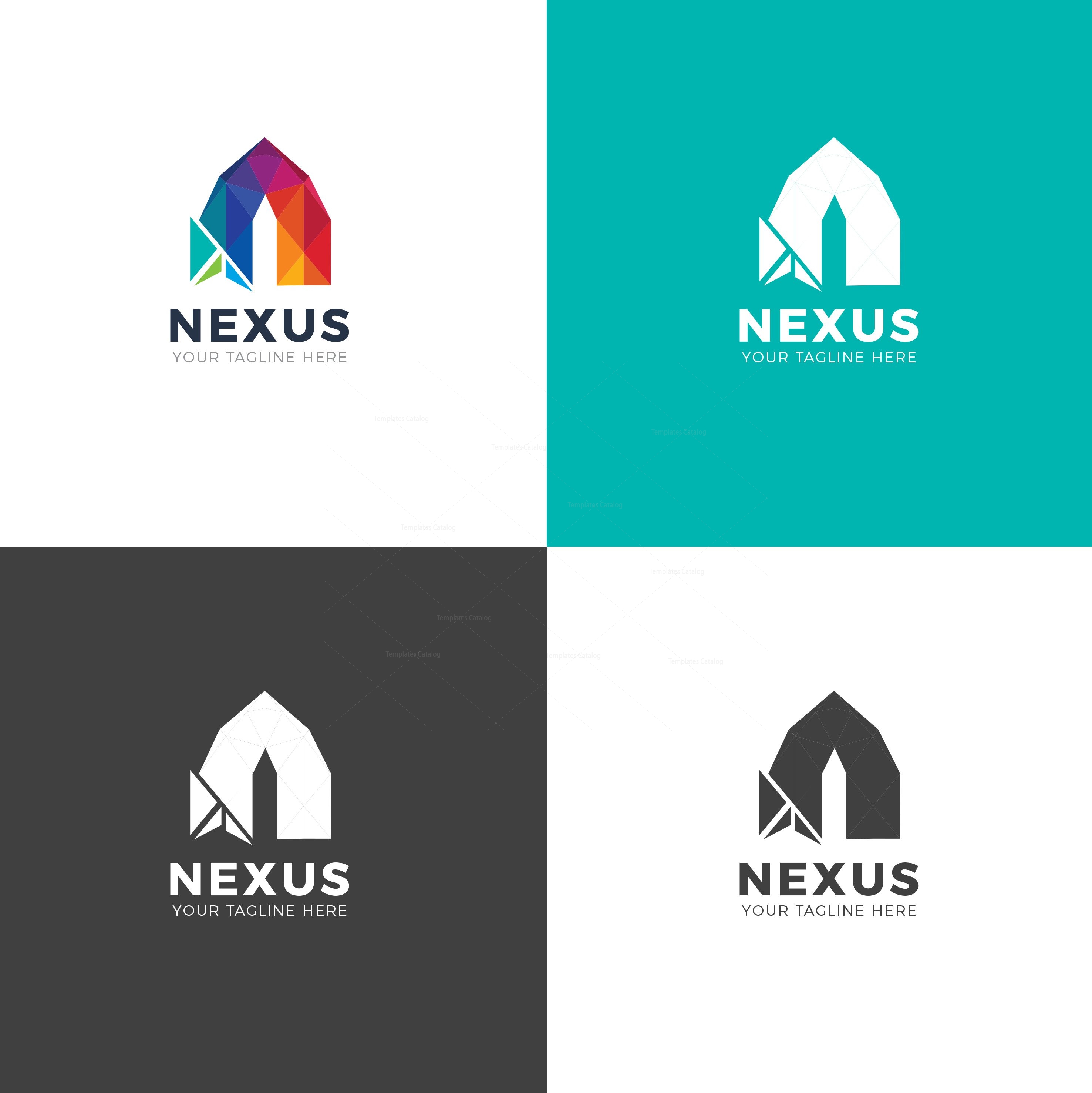 Nexus Professional Logo Design Template · Graphic Yard | Graphic ...