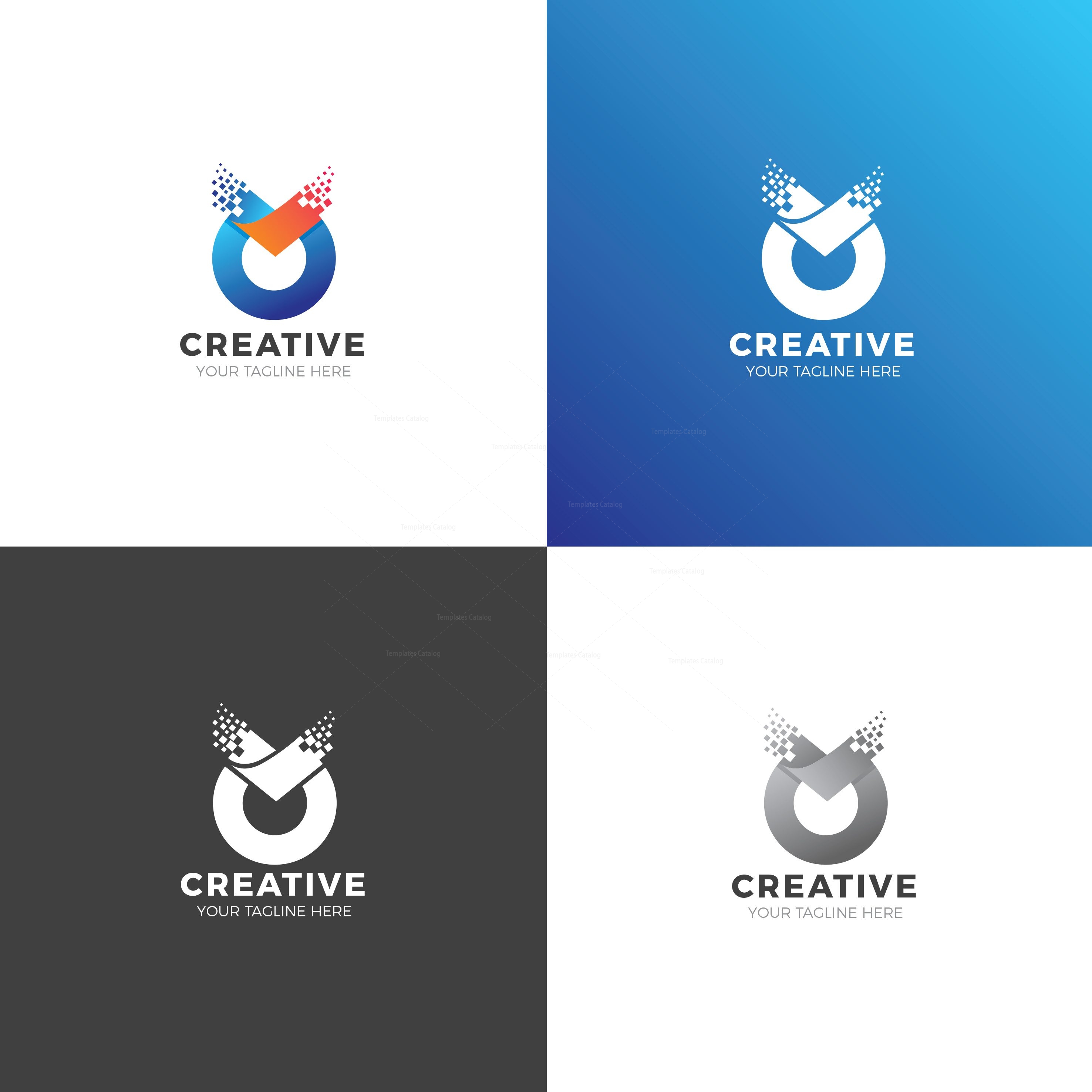 Outstanding Modern Logo Design Template · Graphic Yard | Graphic ...