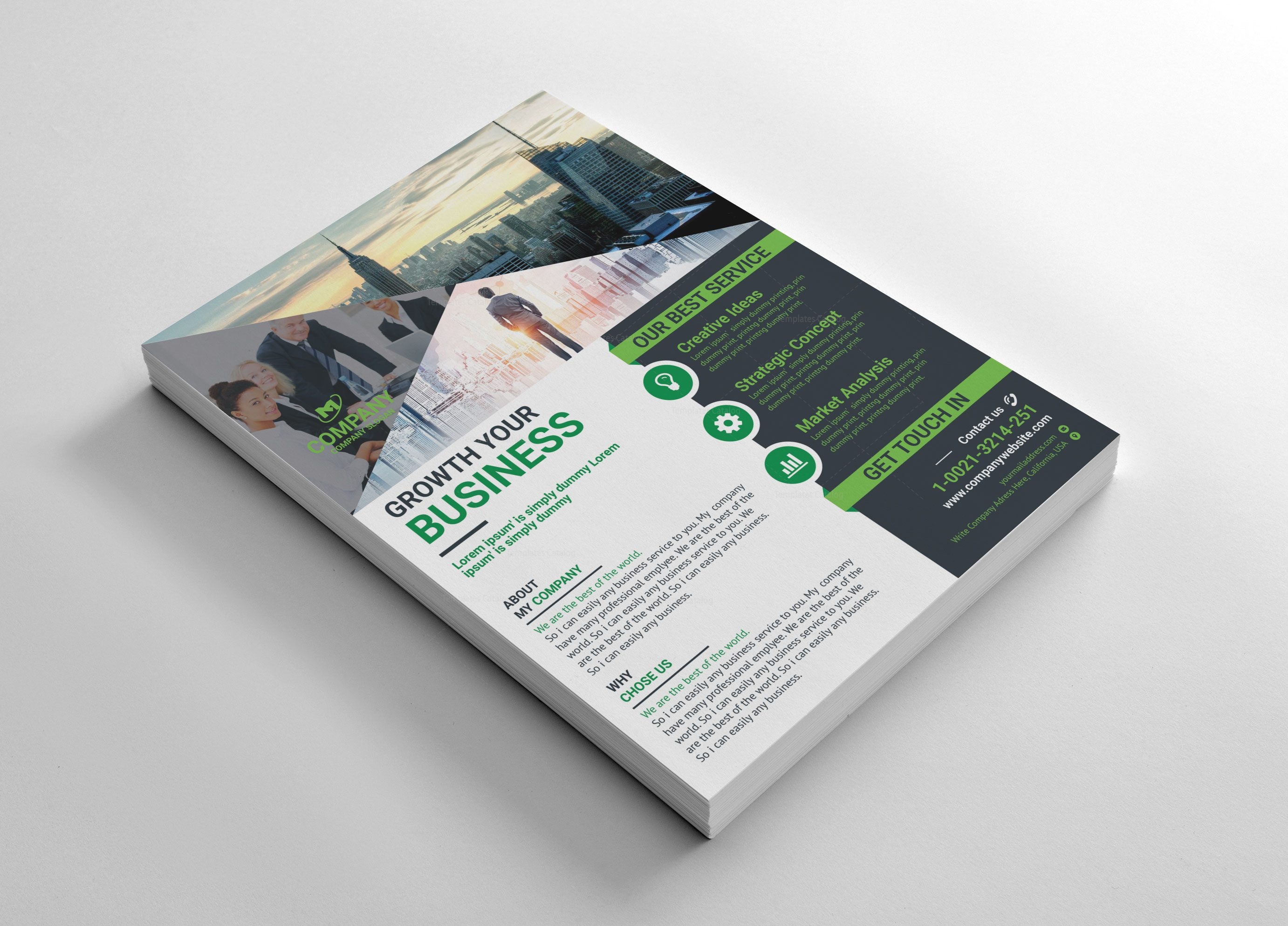 Perfect Flyers Design Template · Graphic Yard | Graphic Templates Store