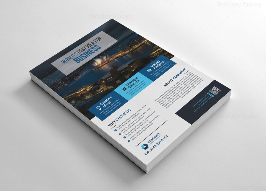 Print Flyers Template Design · Graphic Yard | Graphic Templates Store