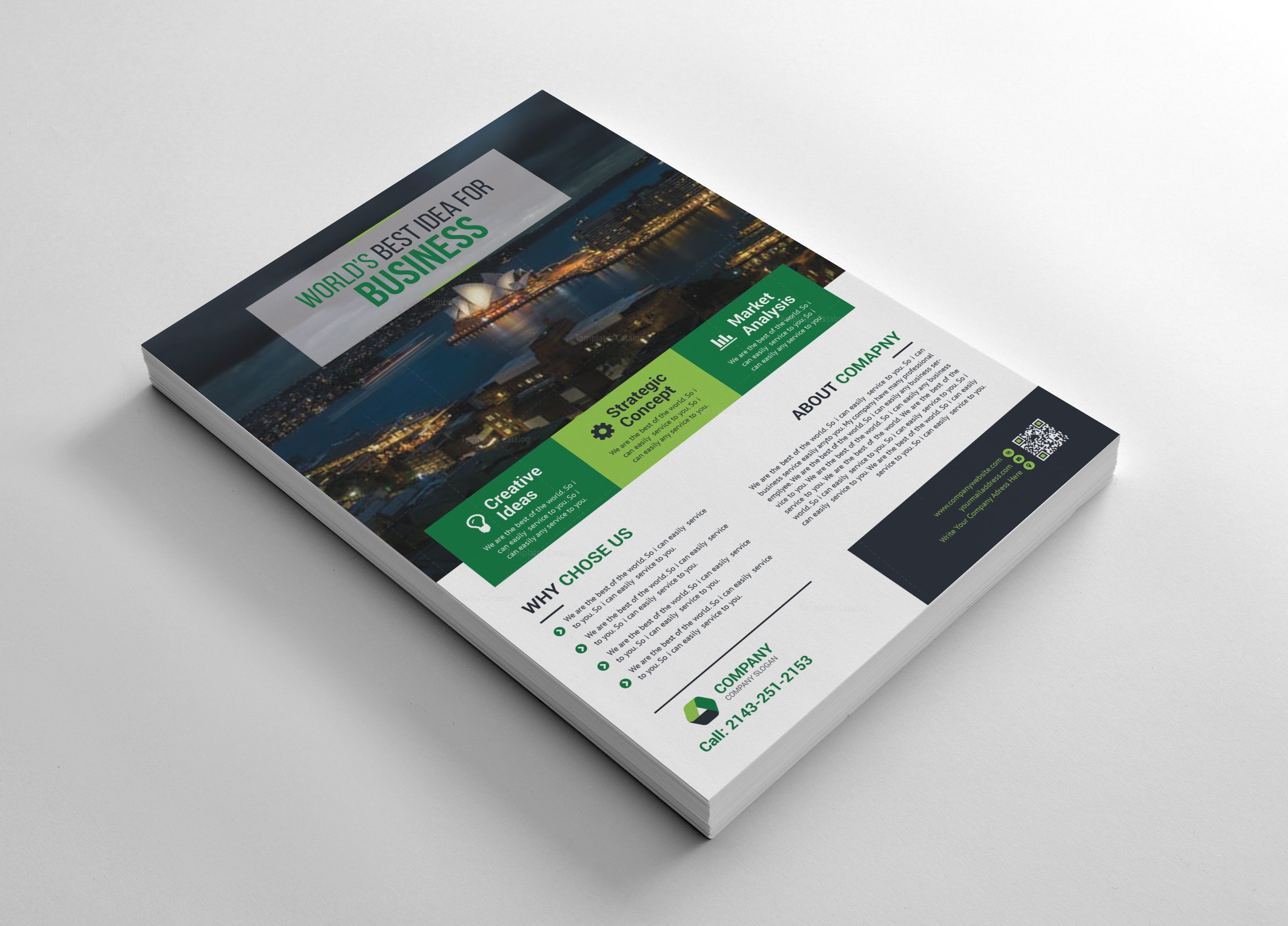 Print Flyers Template Design · Graphic Yard | Graphic Templates Store