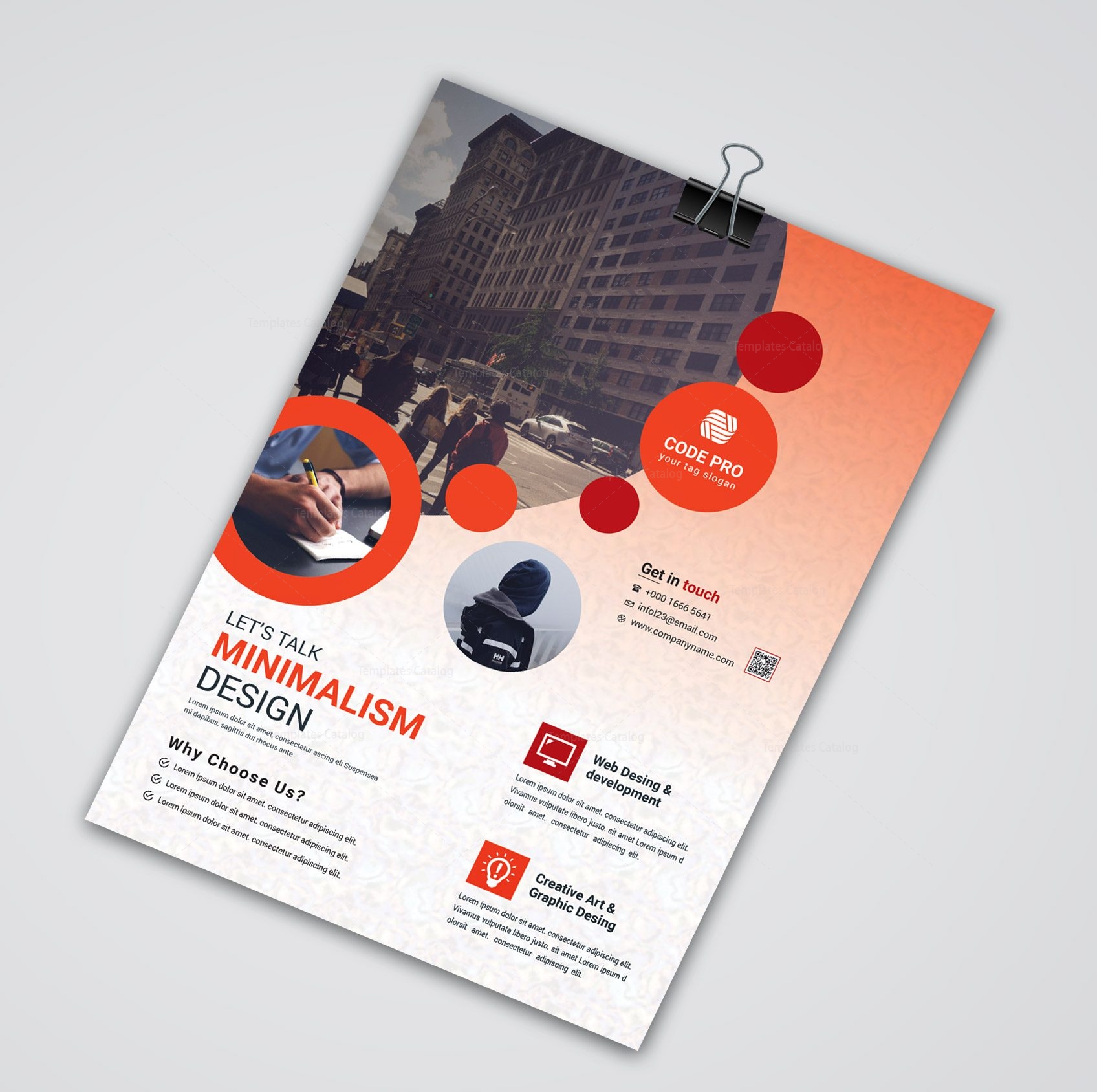 Print Ready Education Flyer Design · Graphic Yard | Graphic Templates Store