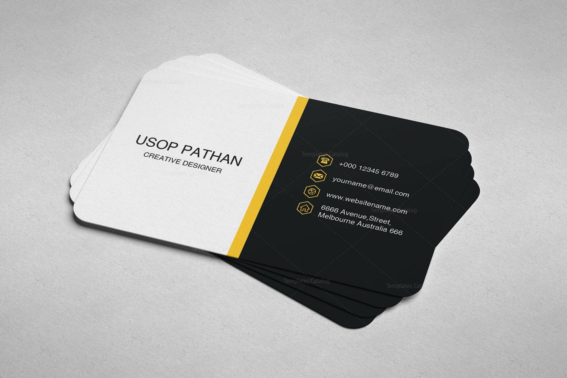 Professional Business Card · Graphic Yard | Graphic Templates Store