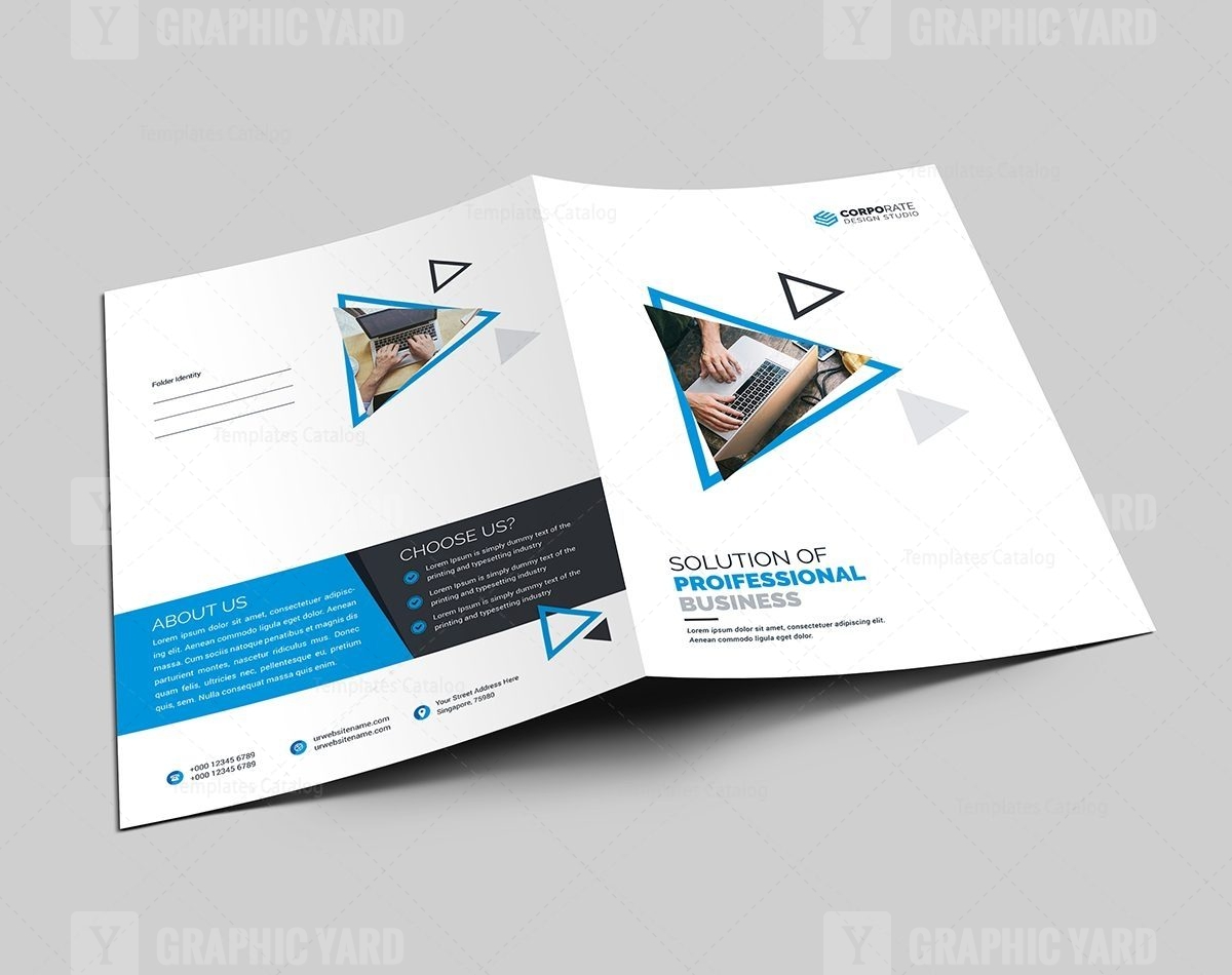 Professional Presentation Folder Design · Graphic Yard | Graphic ...