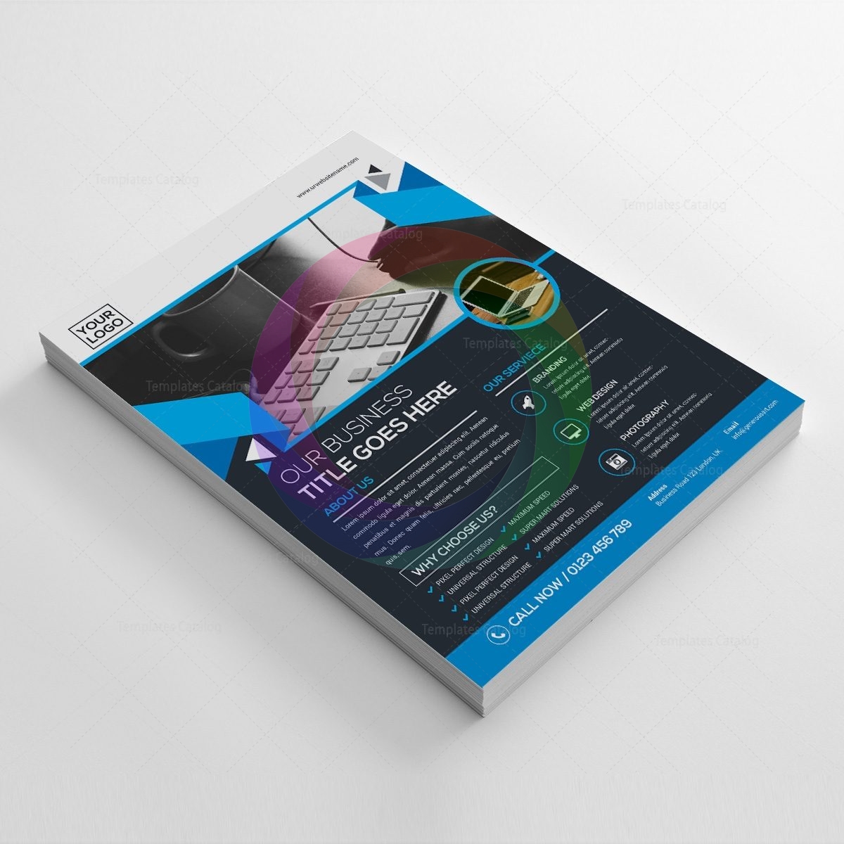 PSD Business Flyer Template · Graphic Yard | Graphic Templates Store