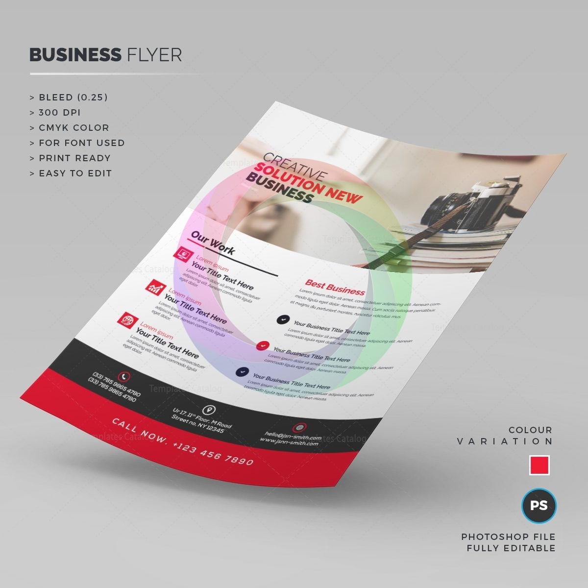 PSD Business Flyer · Graphic Yard | Graphic Templates Store