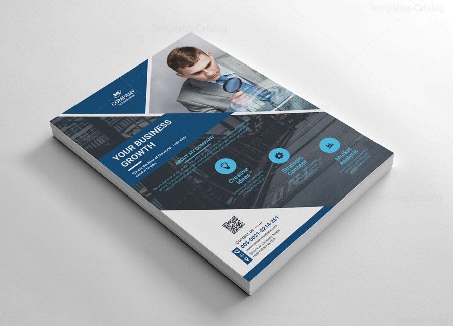 Simple Flyer Templates Design · Graphic Yard | Graphic Templates Store