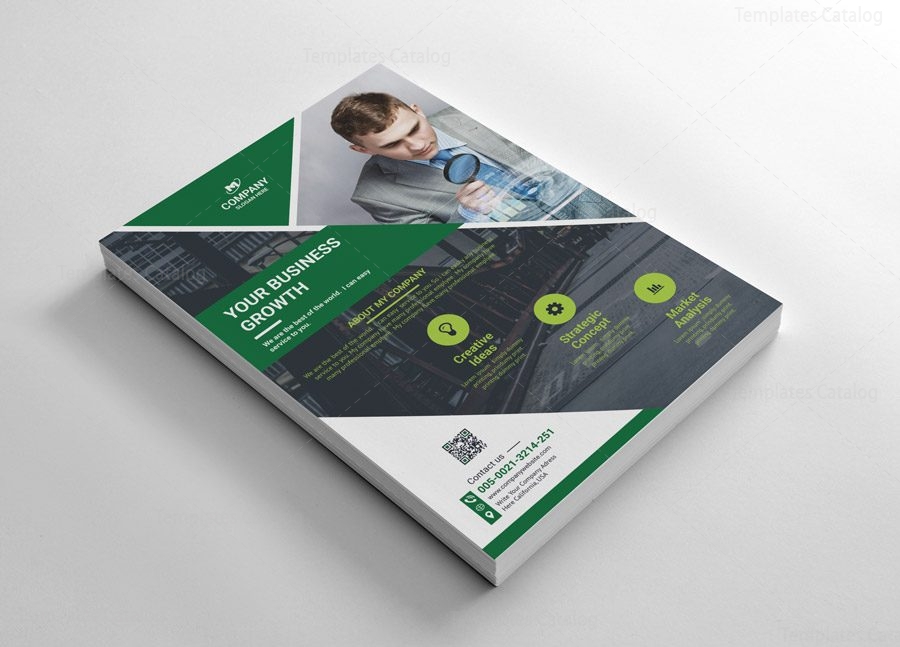 Simple Flyer Templates Design · Graphic Yard | Graphic Templates Store
