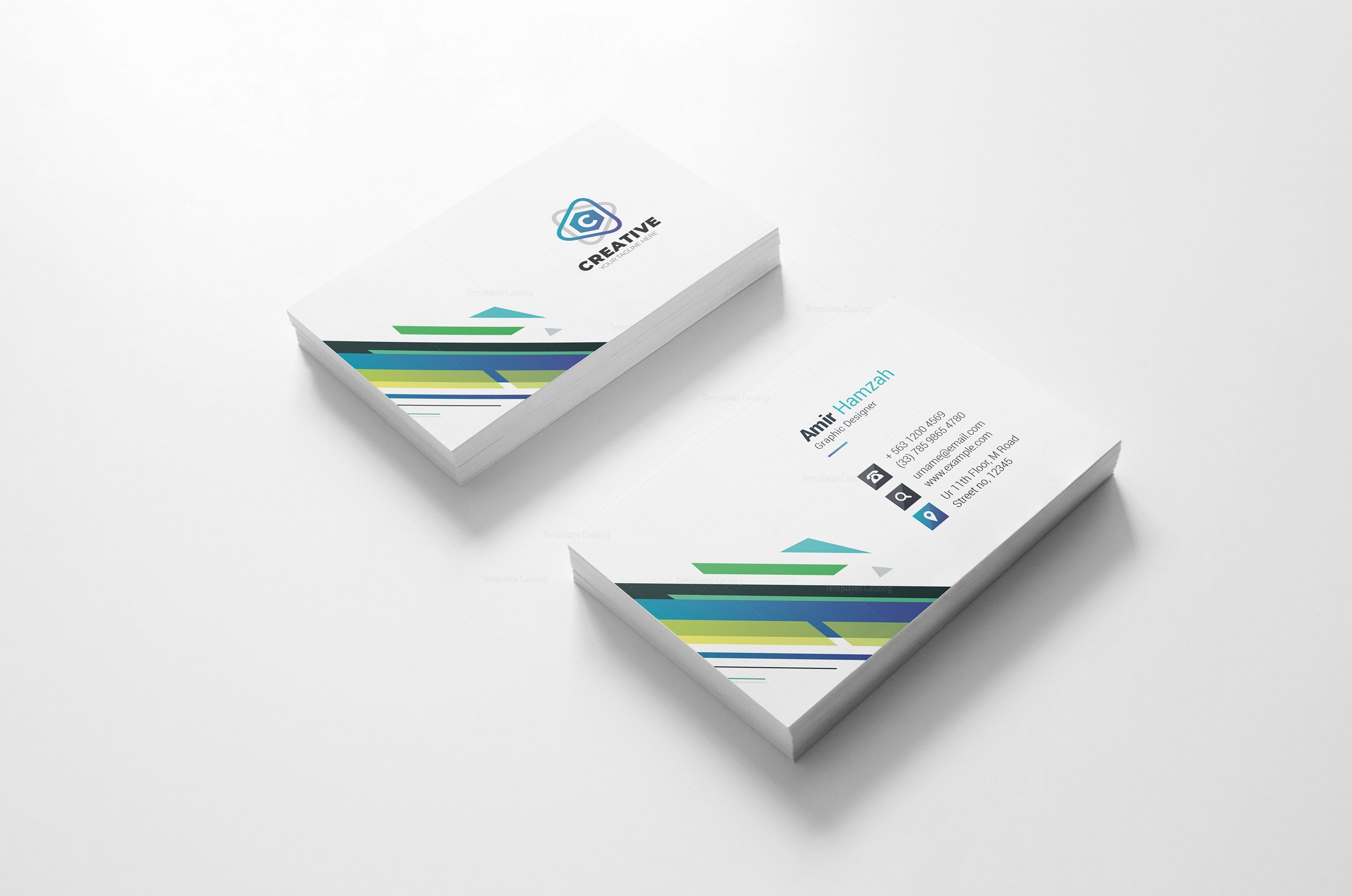 Smart Creative Business Card Design · Graphic Yard | Graphic Templates ...