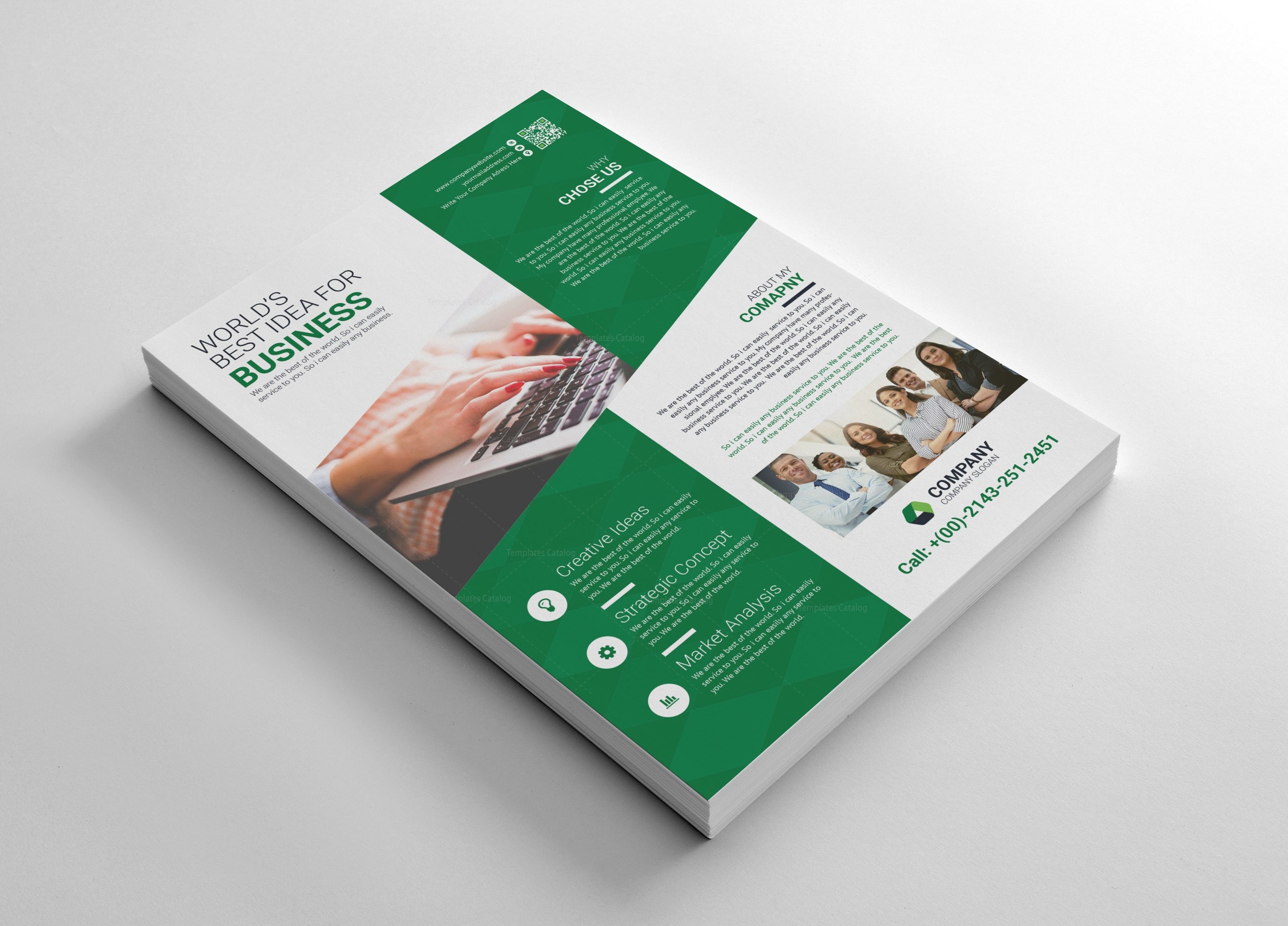 Stylish Layered Flyers Templates · Graphic Yard | Graphic Templates Store