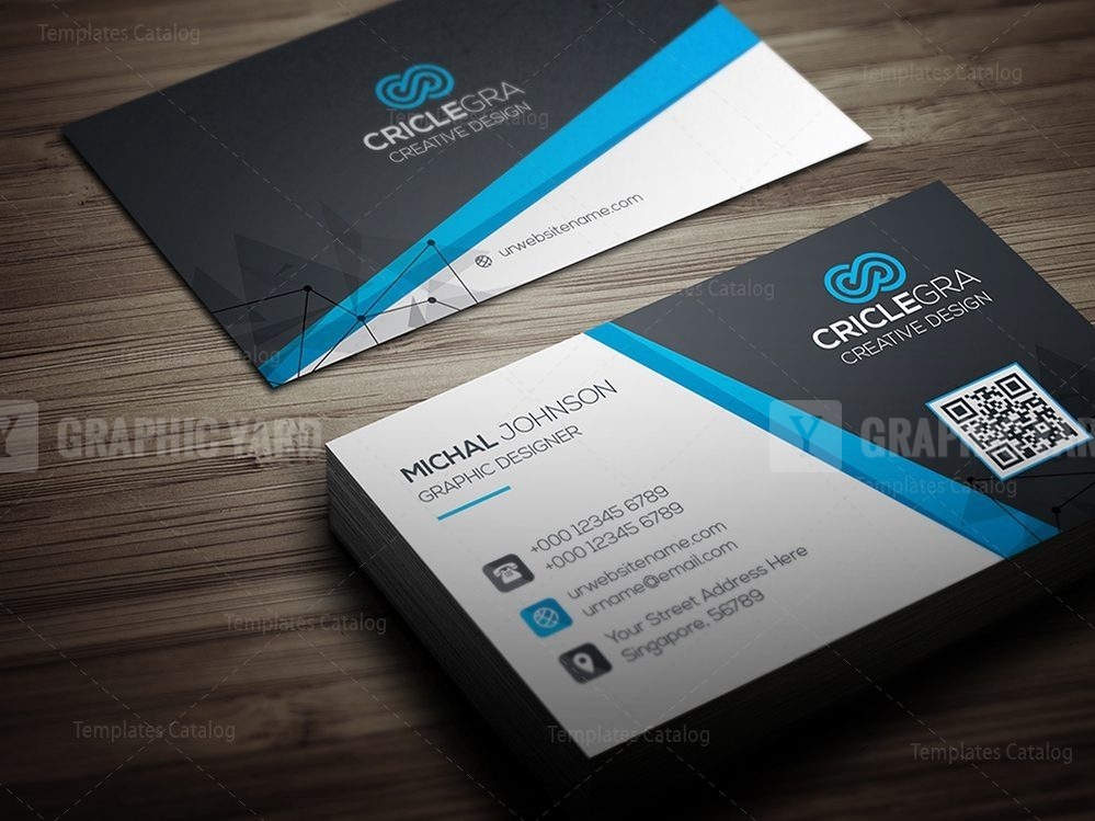 Technology Visiting Card Template · Graphic Yard | Graphic Templates Store